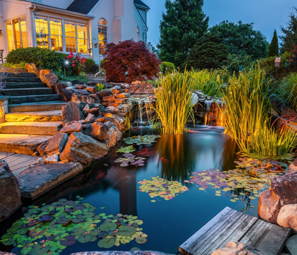 Water Features - Evergreen Hardscaping, Pools & Tree Care